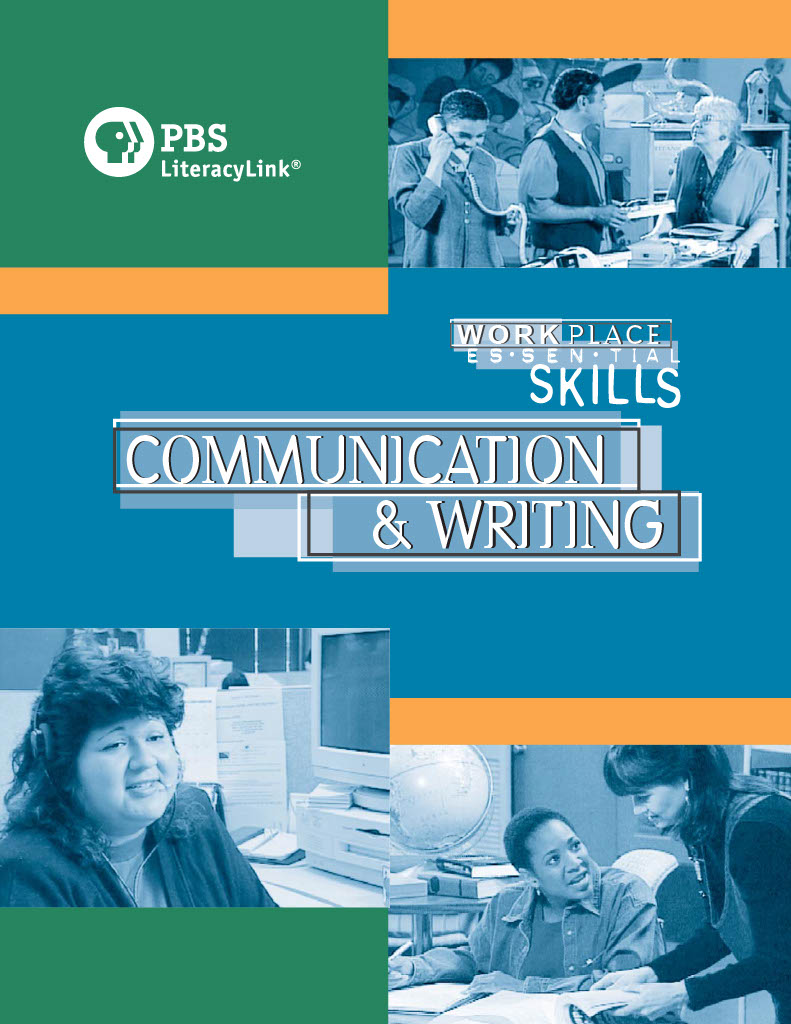 Workplace Essential Skills Communication & Writing workbook with 2 DVDs